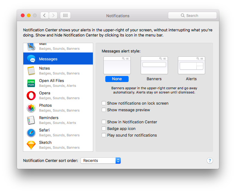 How To Turn Off IMessage Stop Messages From Showing On Mac